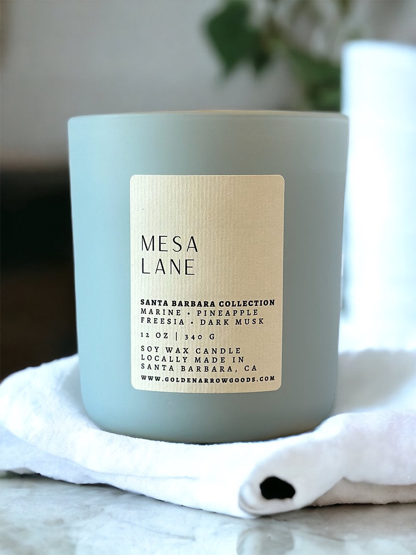 Mesa Lane Candle | Golden Arrow Goods | Mission Refill
