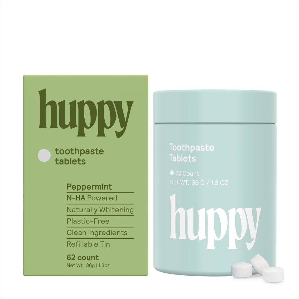 Huppy Toothpaste Tablets Box | Mission Refill