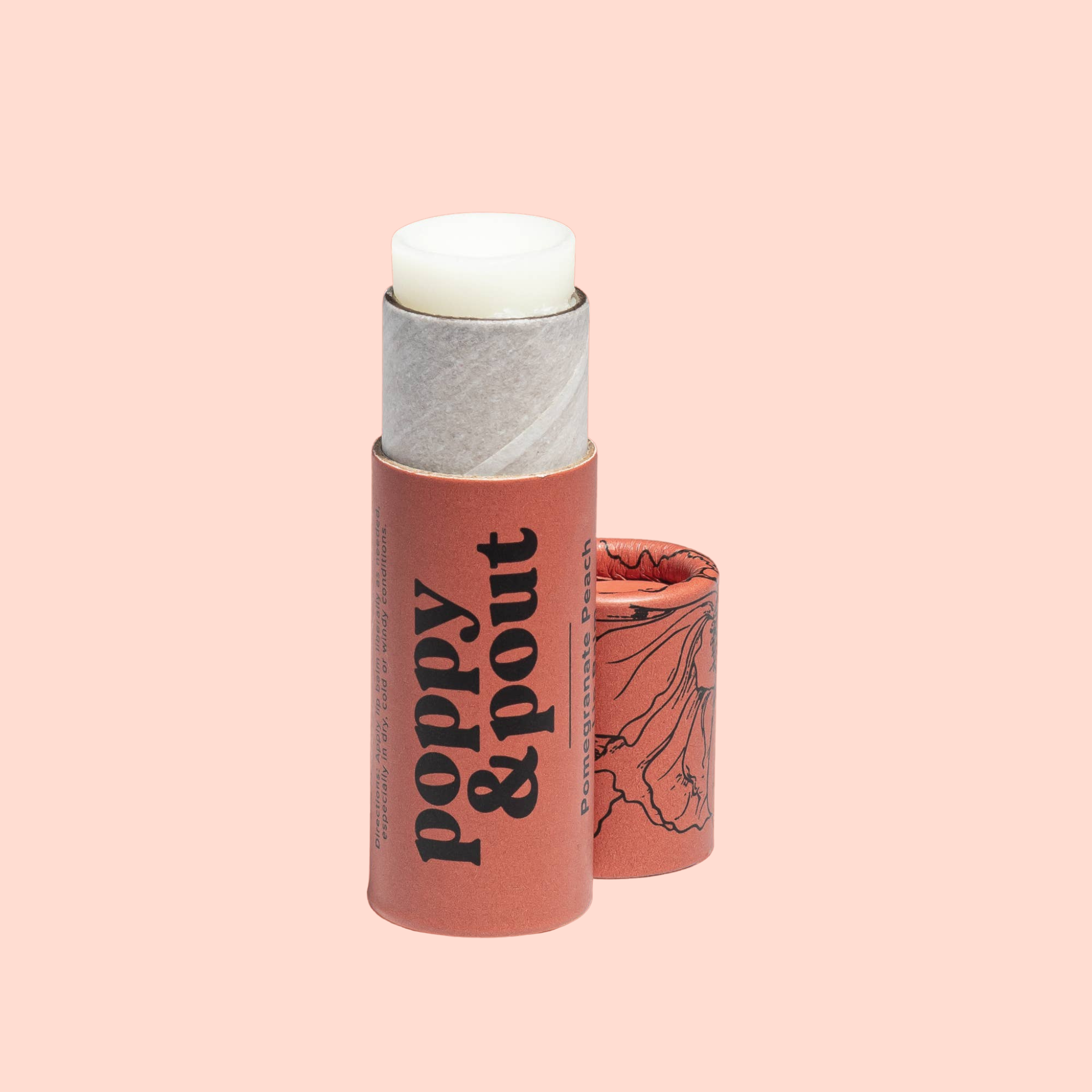 Poppy and Pout Lip Balm | Best for Dry Lips | Mission Refill
