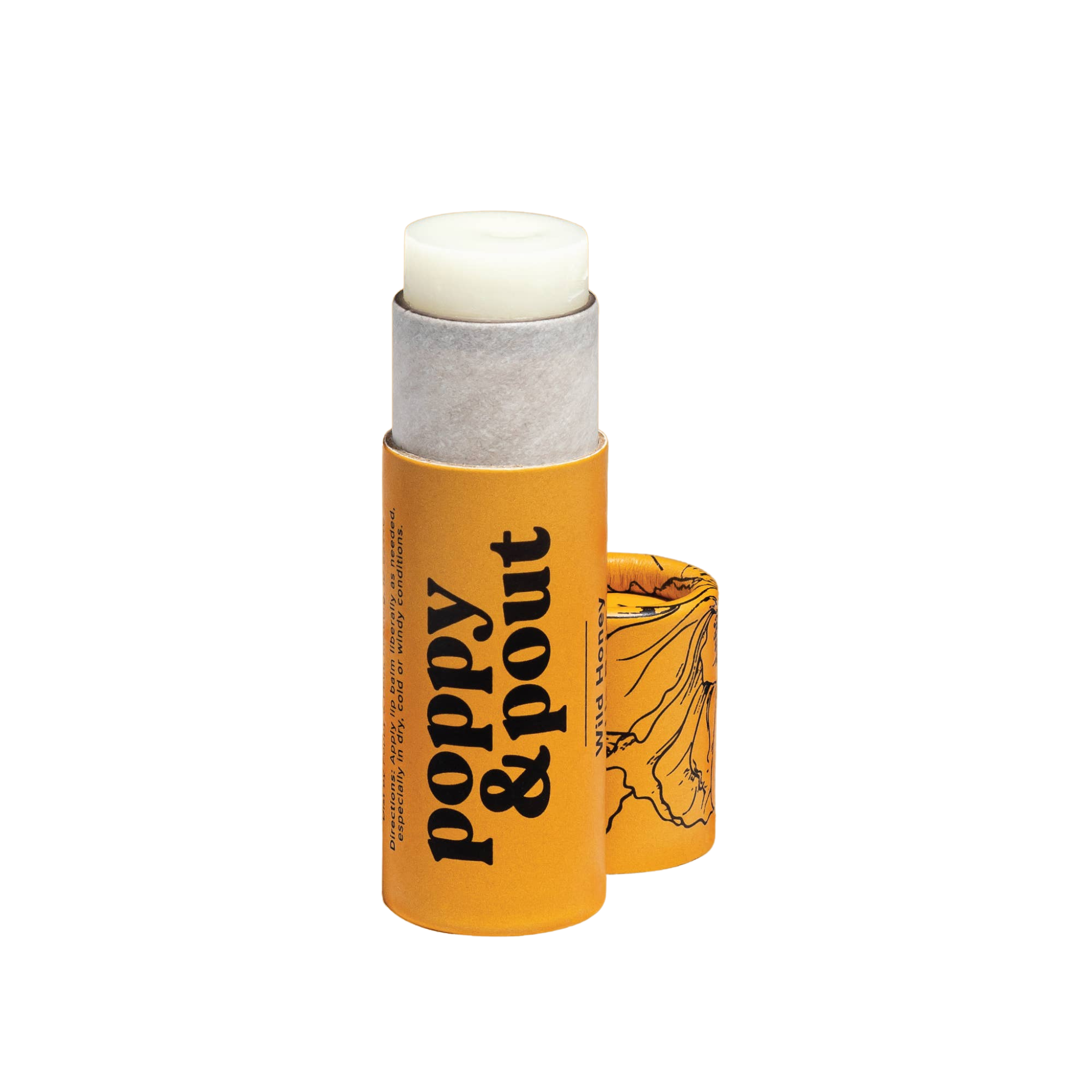 Poppy and Pout Lip Balm | Best for Dry Lips | Mission Refill